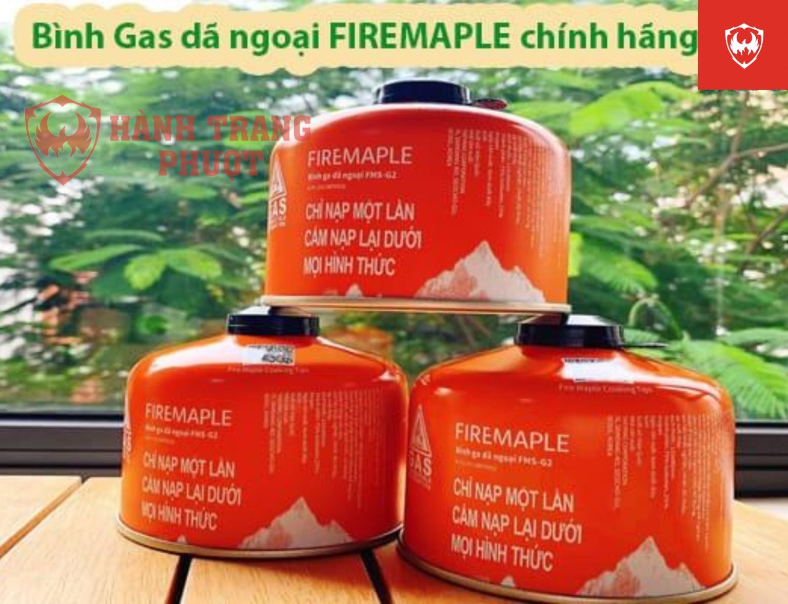 Bình gas cắm trại Fire Maple G2 230g